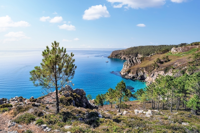 Brittany Landscape Coastal Wallpaper