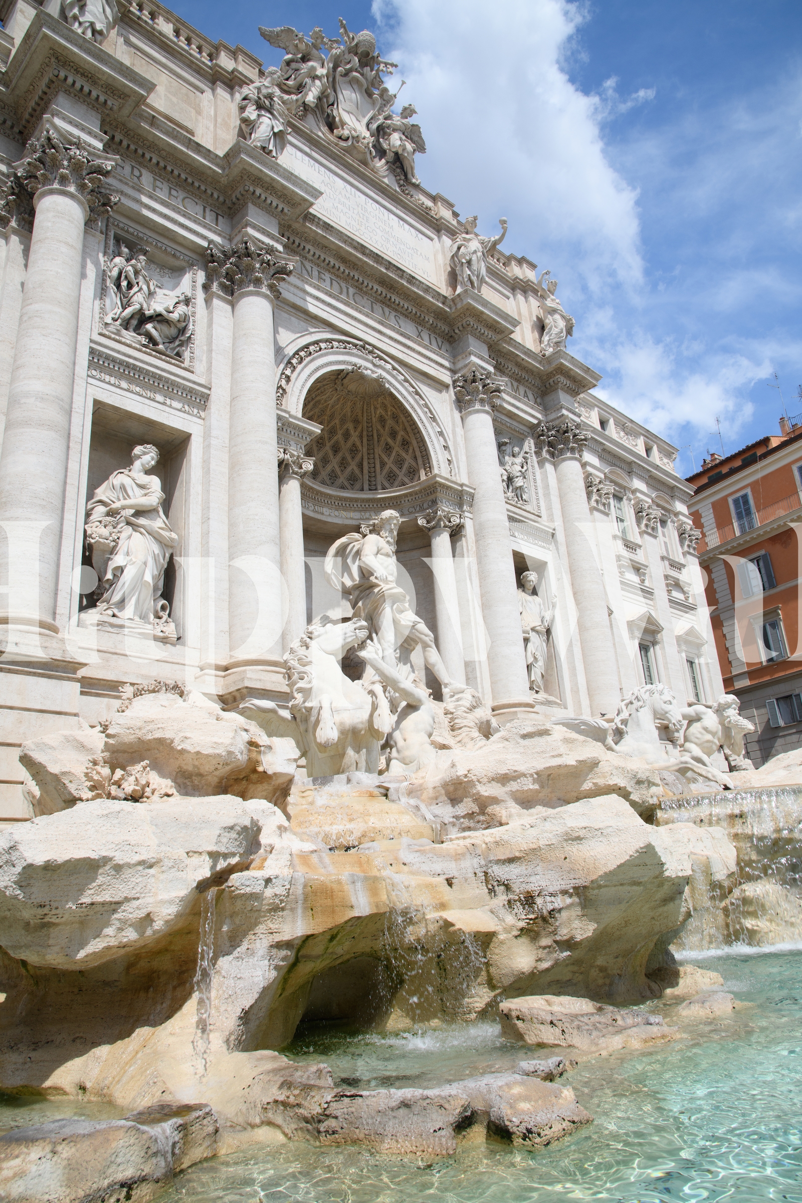 Trevi Fountain in Rome 4 Wallpaper | Buy Online at Happywall