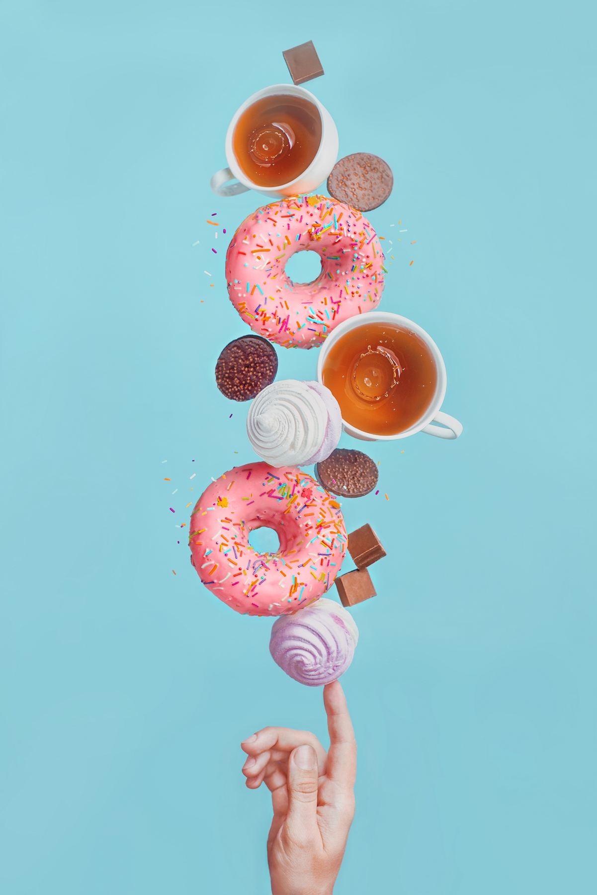 Weekend Donuts Wallpaper | Happywall