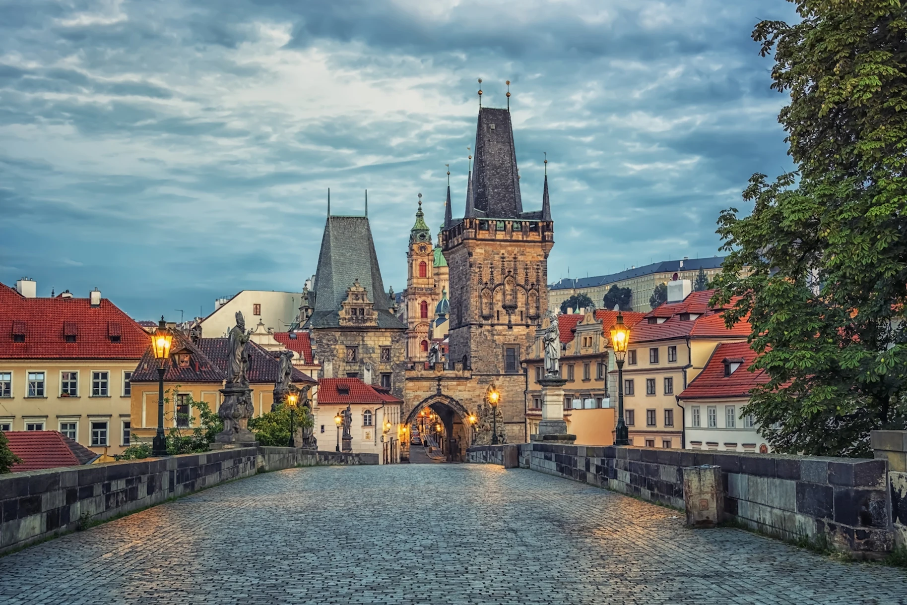 Buy Charles Bridge Wallpaper Online | Happywall