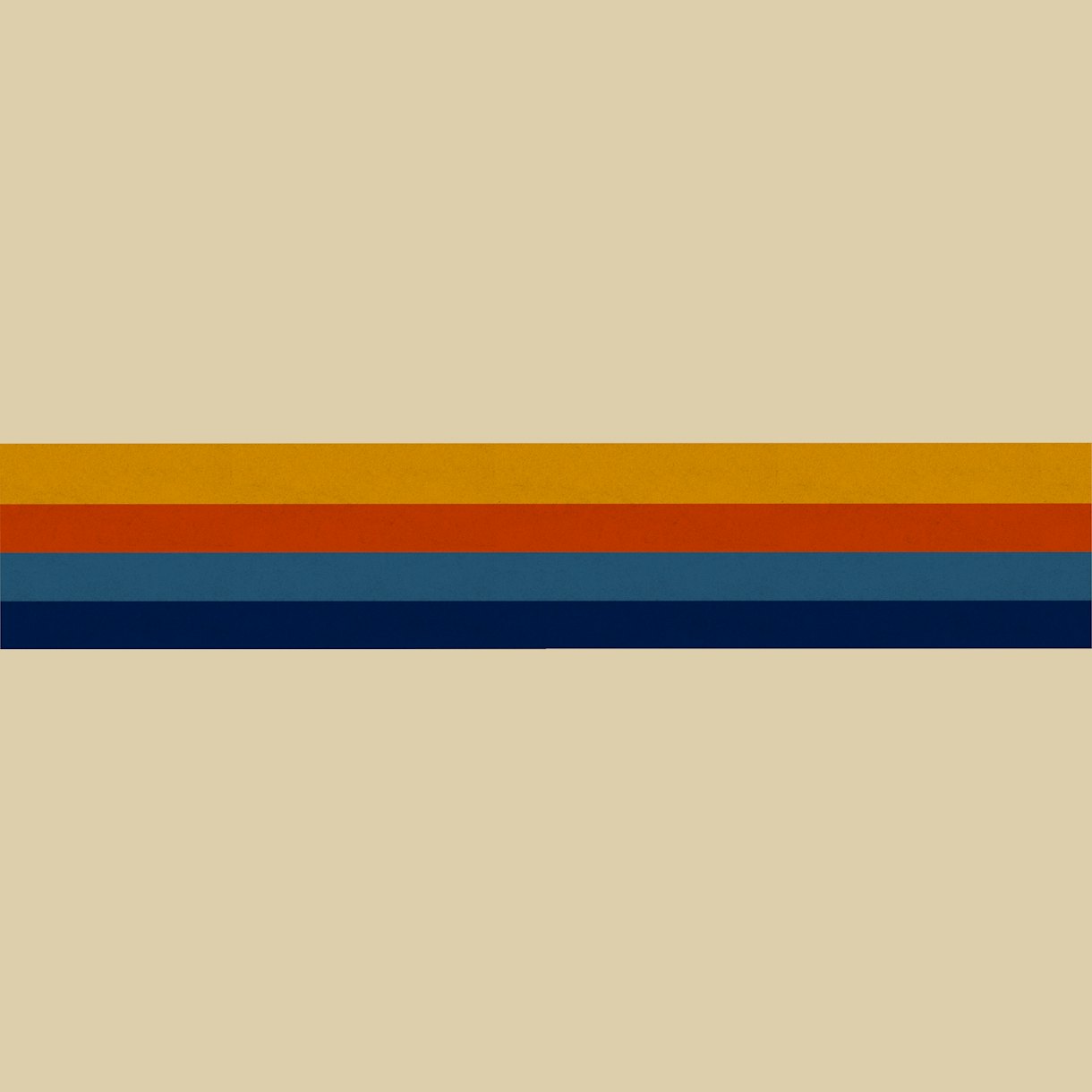 Classic Retro Stripes 70s wallpaper - Free shipping | Happywall