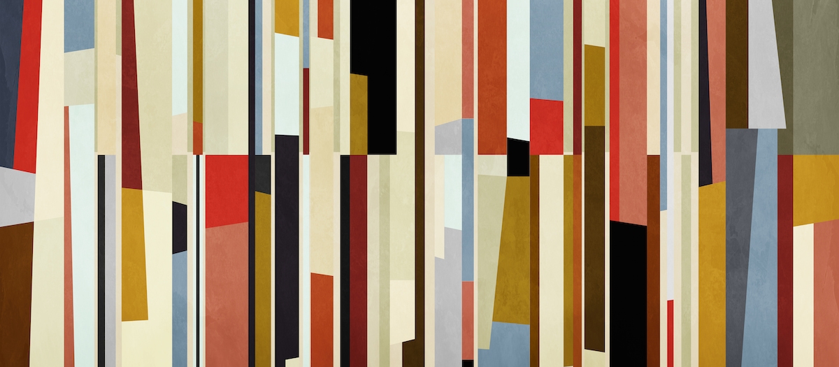 Buy Colored Pieces 24 Wallpaper - Happywall