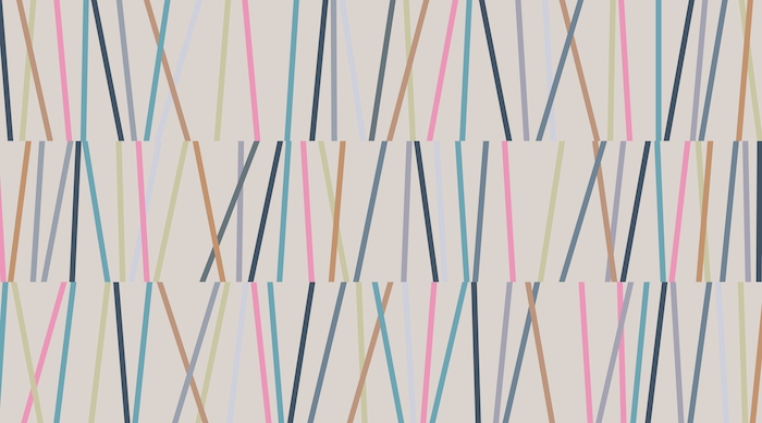 Geometric Modern Lines Wallpaper