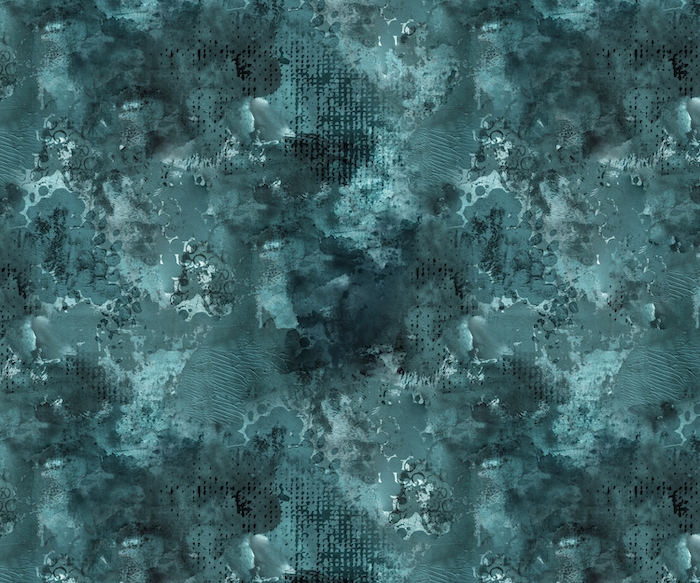 Modern Abstract Teal Green Wallpaper for Urban Loft | Happywall