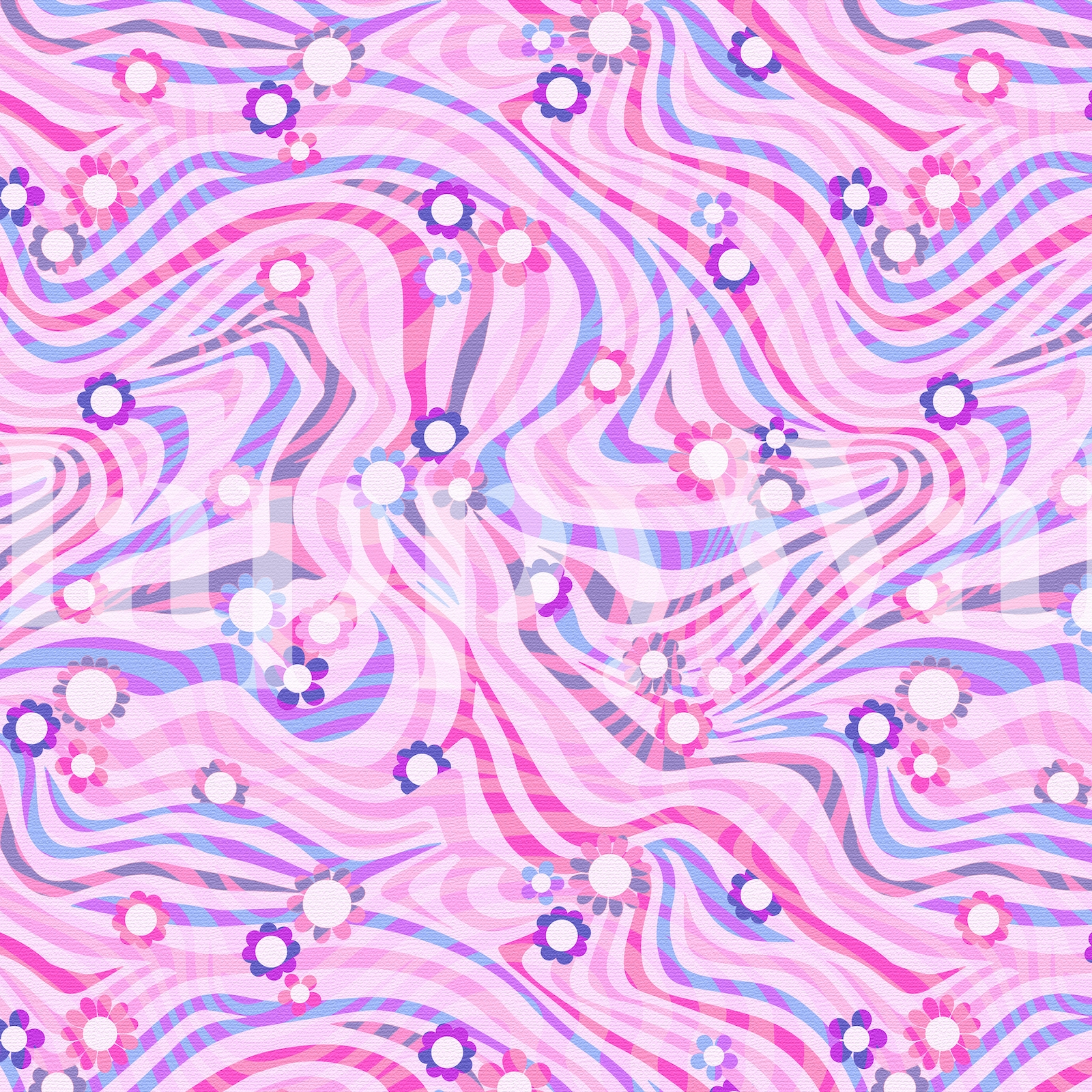 Buy Floral Funky Texture Wallpaper - Happywall.com