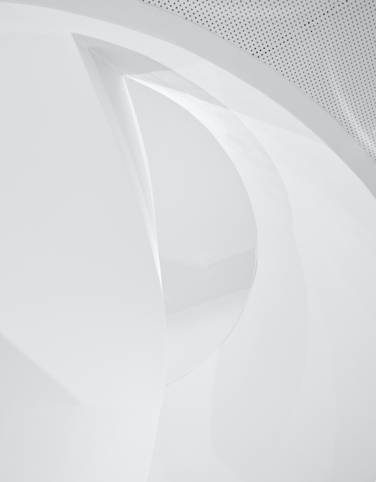 White Geometric Abstract Wallpaper