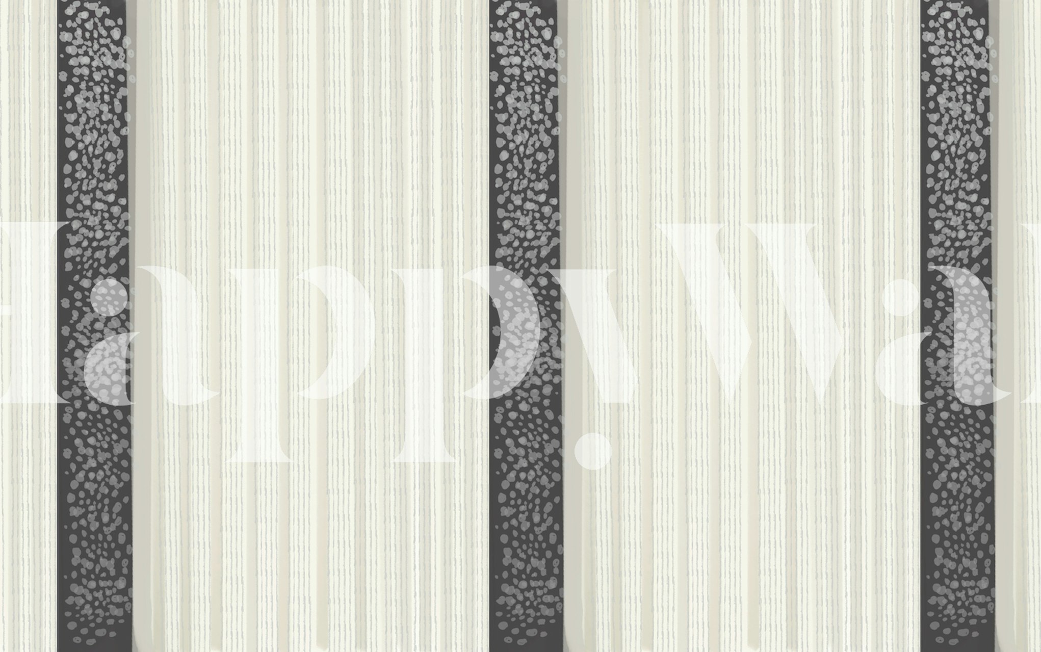 Neutral Stripe Wallpaper | Retro Inspired Design
