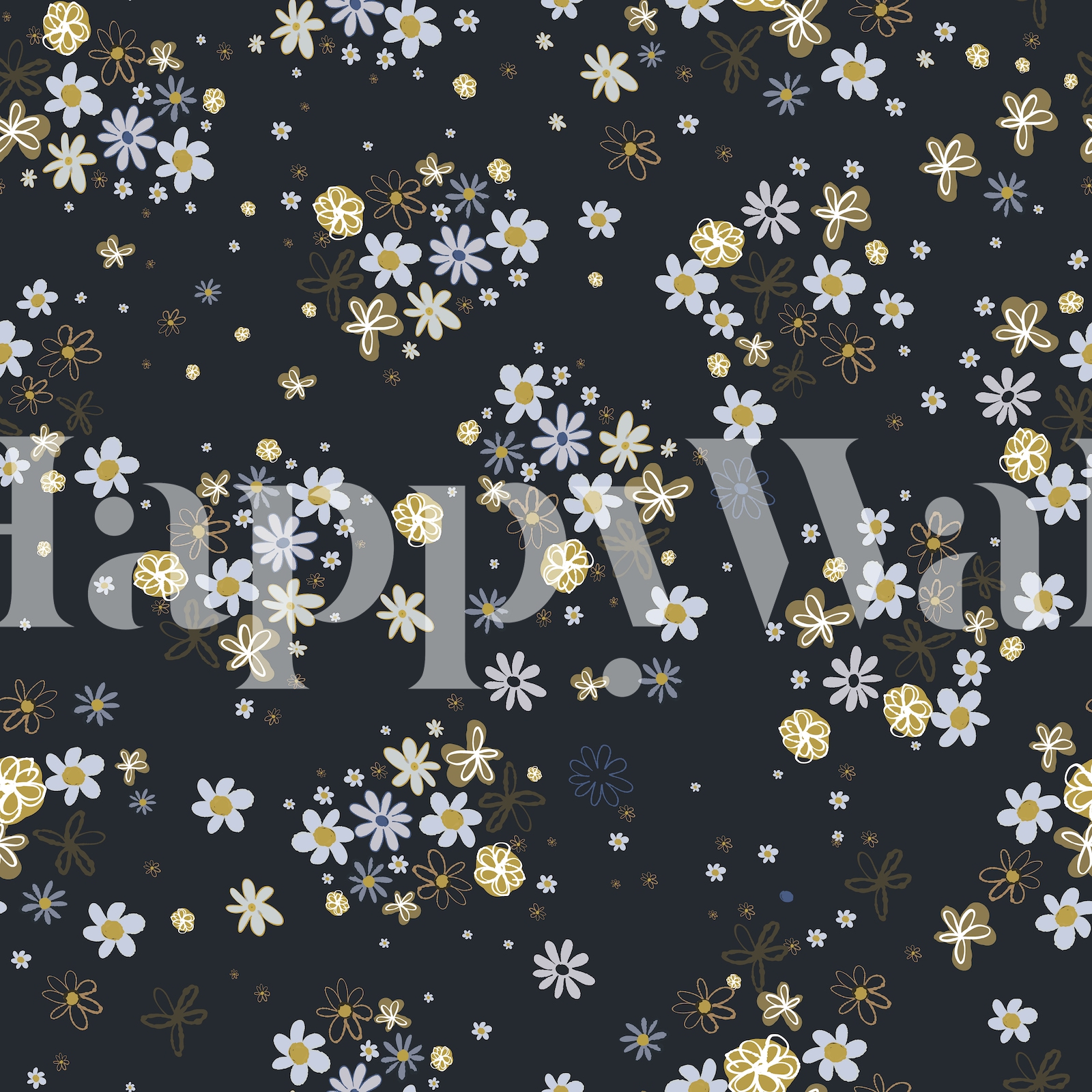 Buy Ditsy Seamless Pattern 8 Wallpaper - Happywall.com