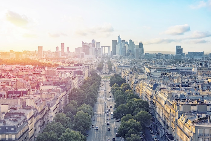 Paris Cityscape Wallpaper for Modern Interiors