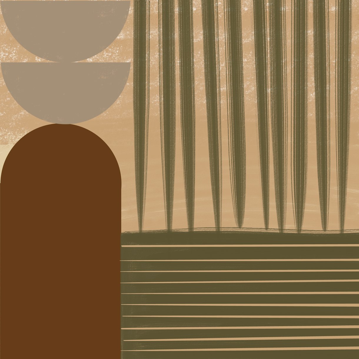 Buy Abstract Fall Wallpaper Online | Happywall