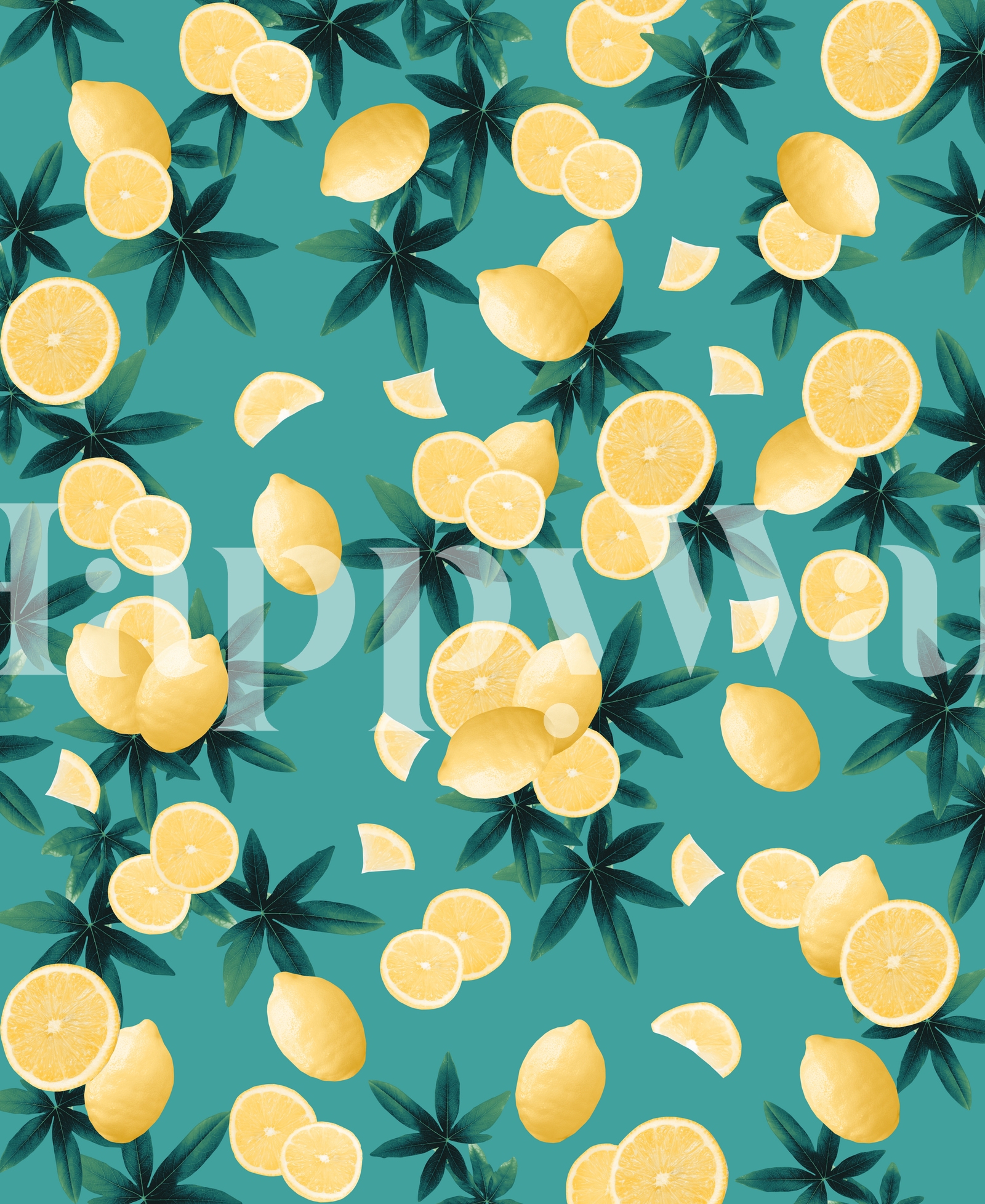 Lemon Twist Vibes 6 Wallpaper | Happywall