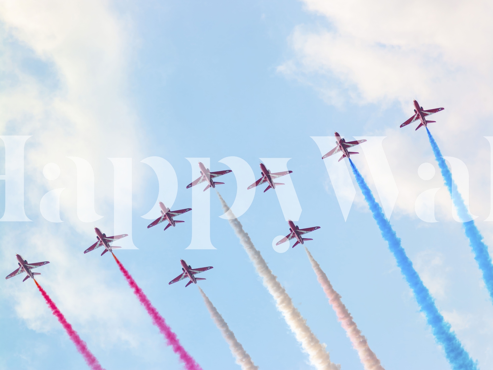 Red Arrows Airshow Wallpaper