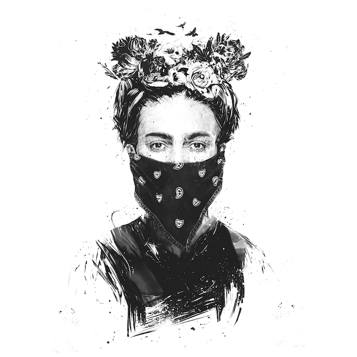 Rebel Girl Wallpaper | Happywall