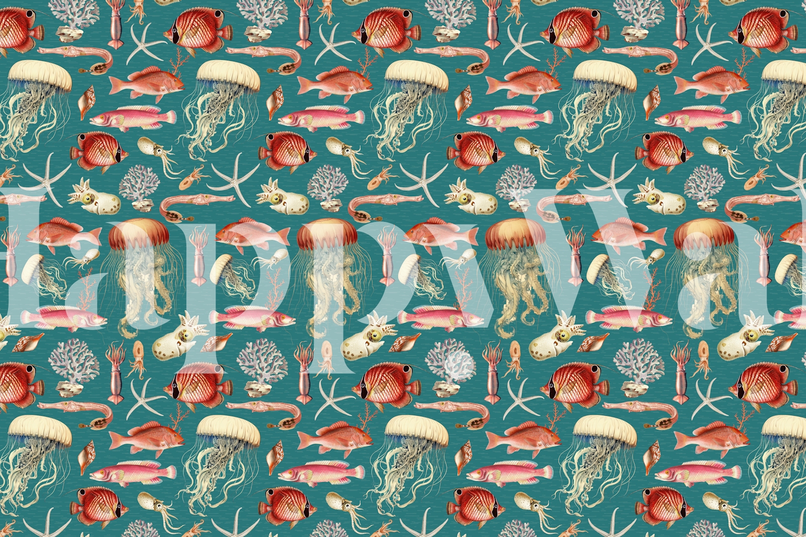 Deep Dive into Sepia Teal Secrets 2 Wallpaper | Happywall