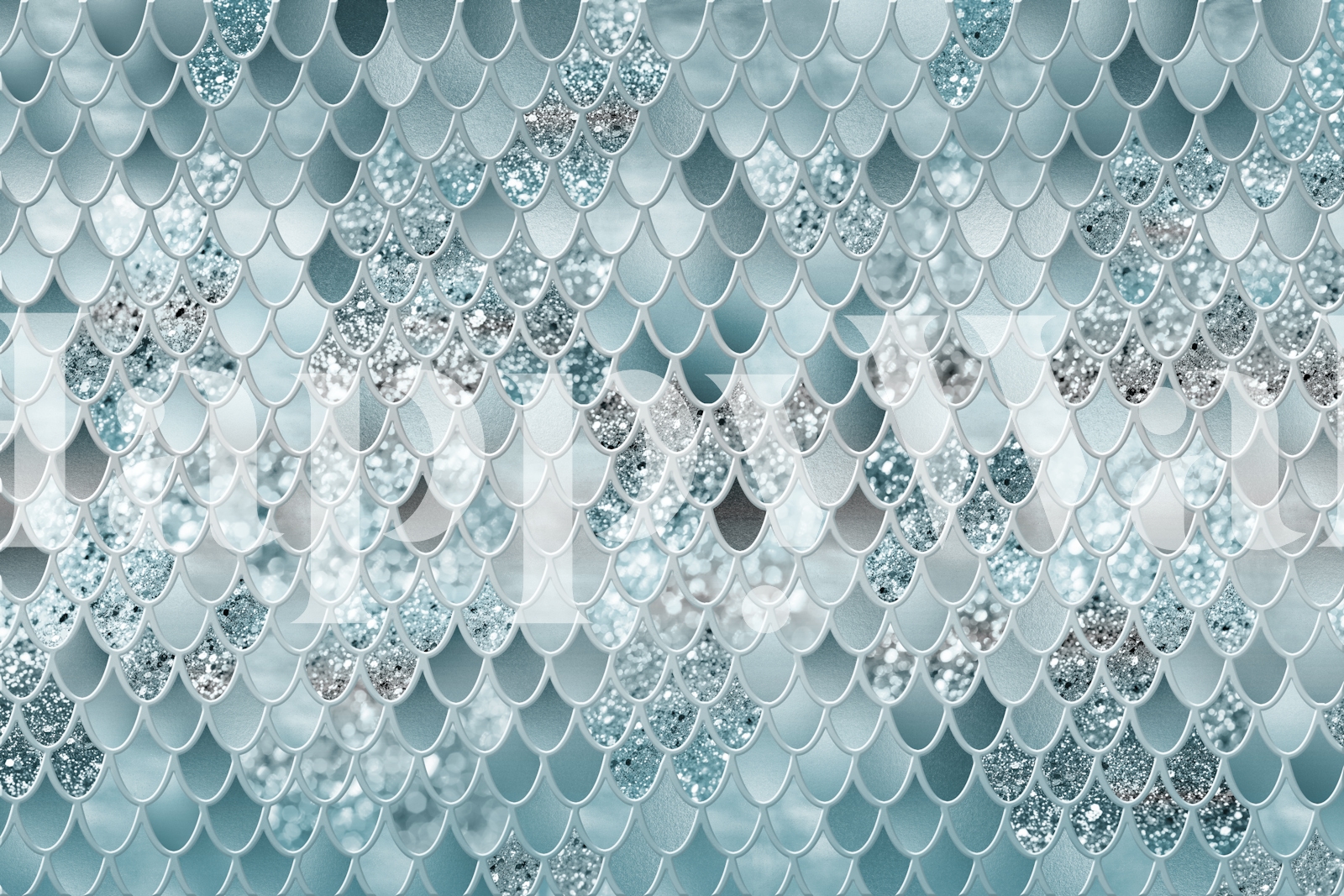 Mermaid Scales Glam 13 Wallpaper - Happywall