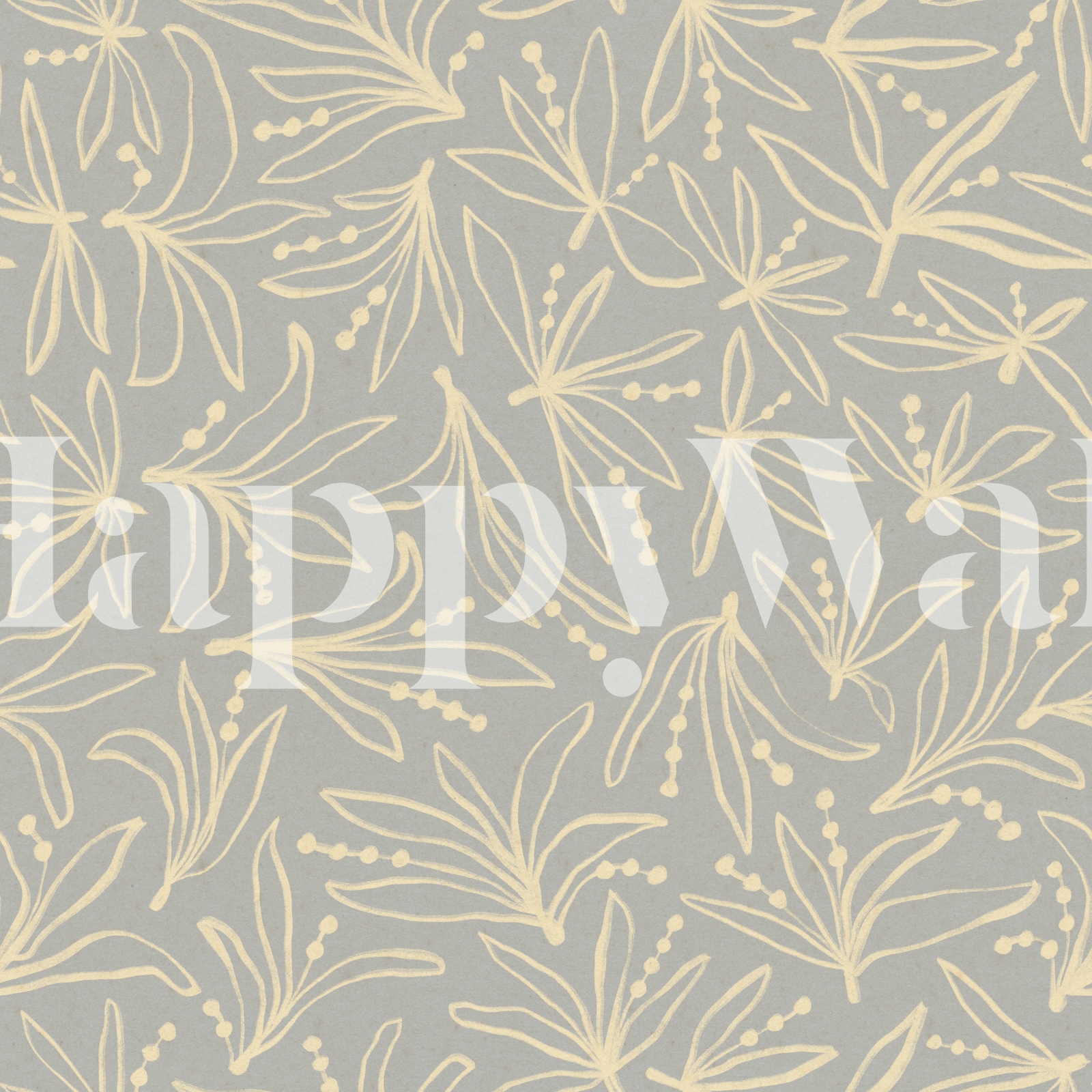 Buy High-Quality Abstract Lily Flower Pattern Wallpaper