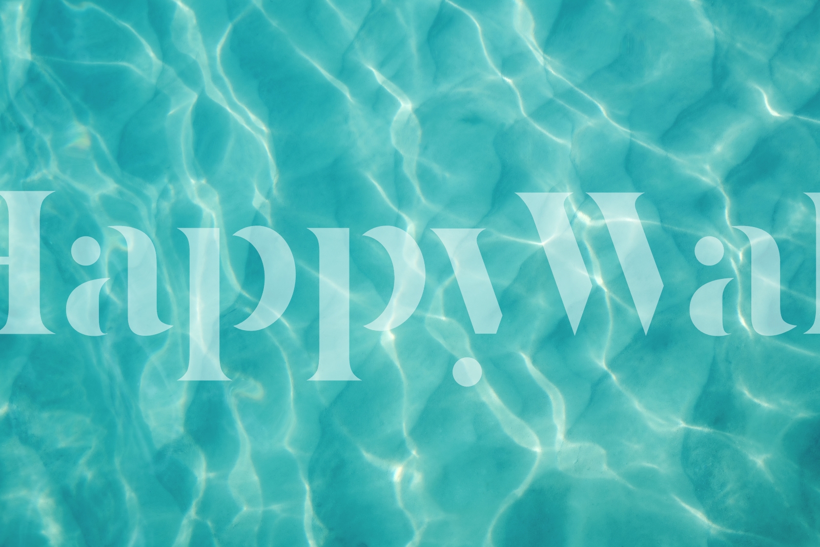 Turquoise Ocean Waves Wallpaper