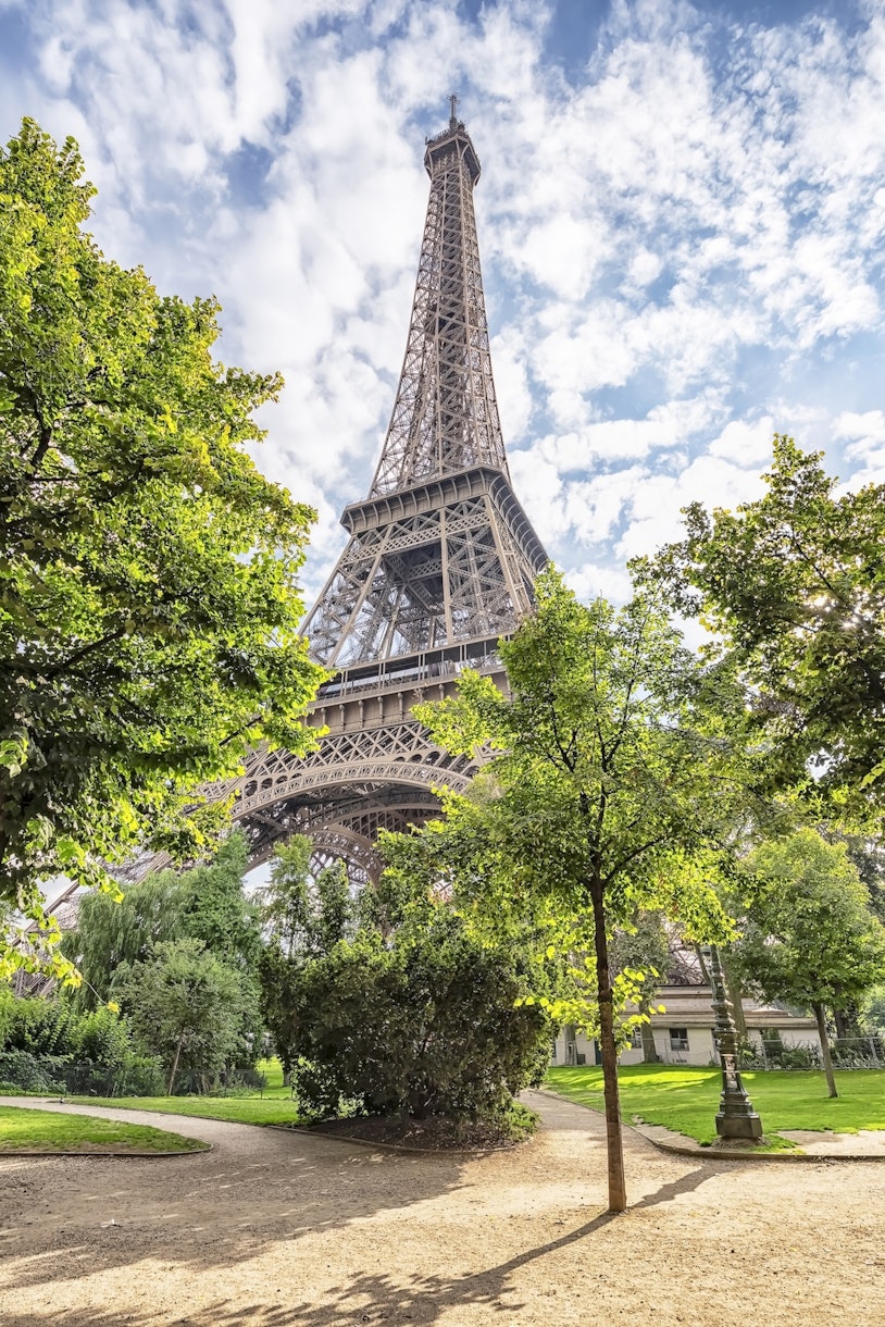 Eiffel Tower in Summer Wallpaper - Buy Now at Happywall