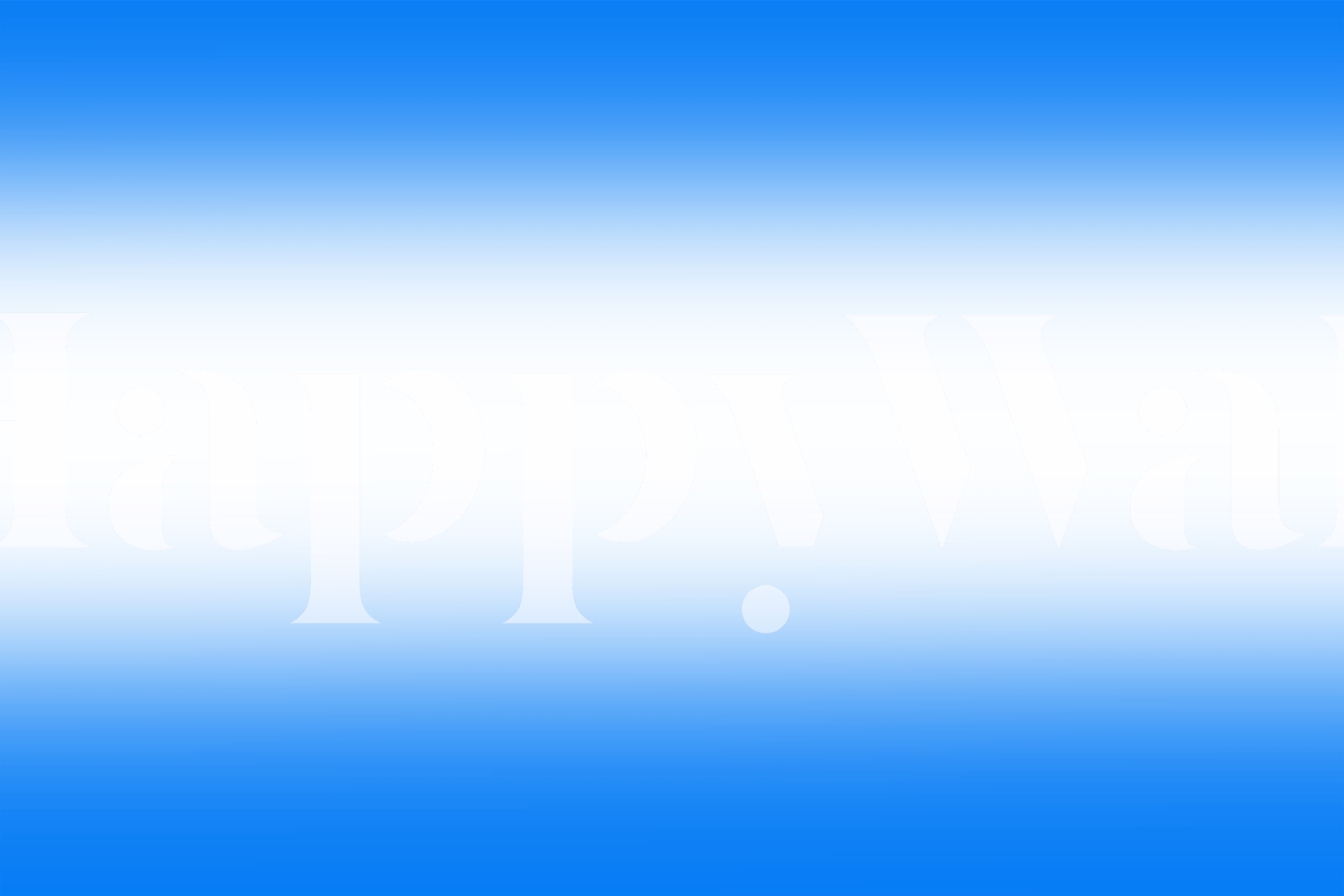 Buy Cerulean Blue Gradient Wallpaper | Happywall