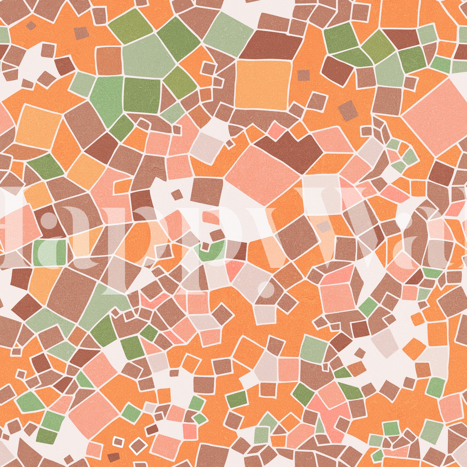Buy Abstract Geometric Field Map Wallpaper Happywall 