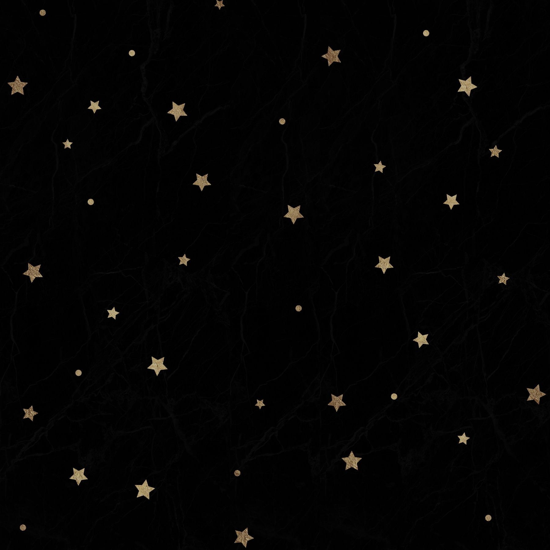Black Night Sky Bedroom Wallpaper - Create an enchanting atmosphere
