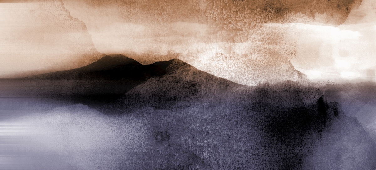 Neutral Japandi Landscape Wallpaper for Sale | Happywall