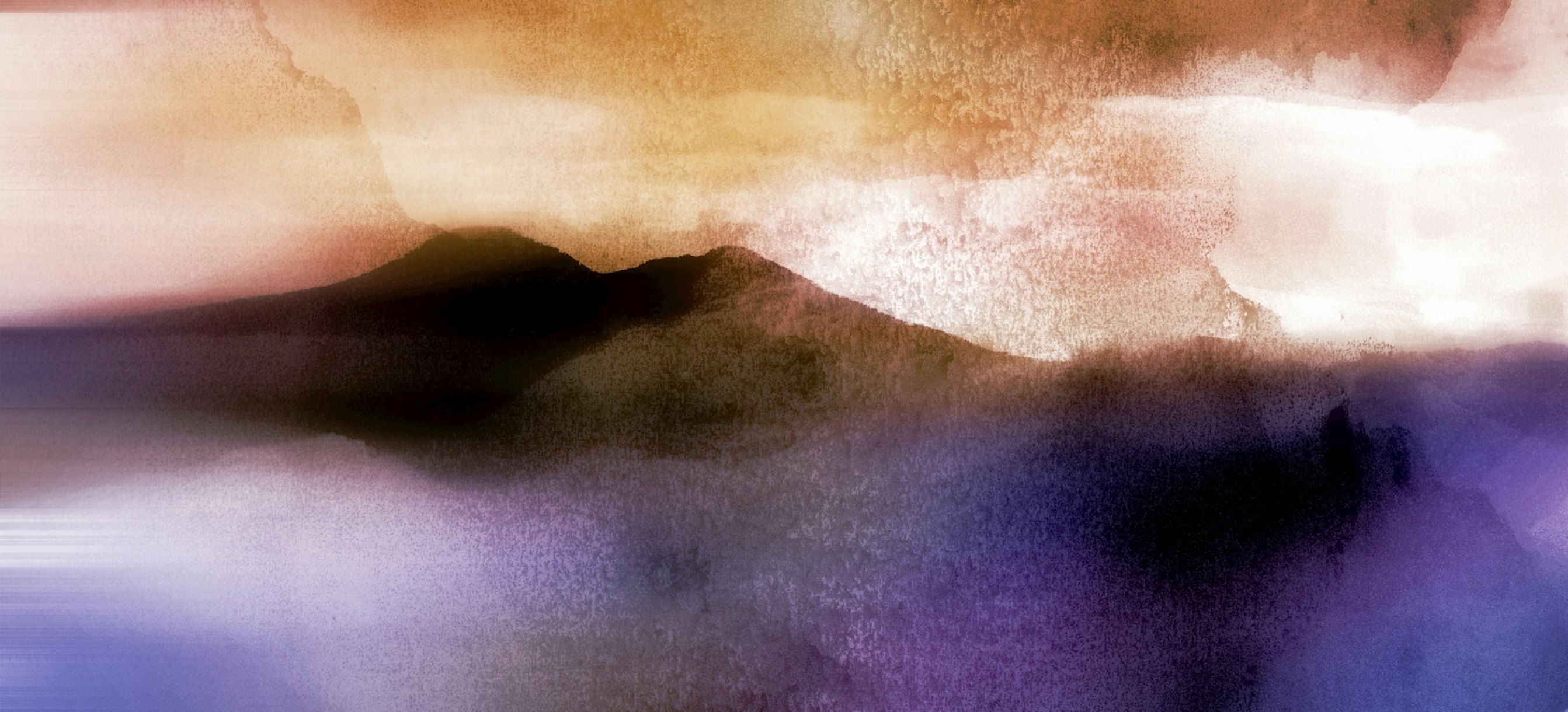 Meditative Japandi Landscape Wallpaper - Transform Your Space | Happywall