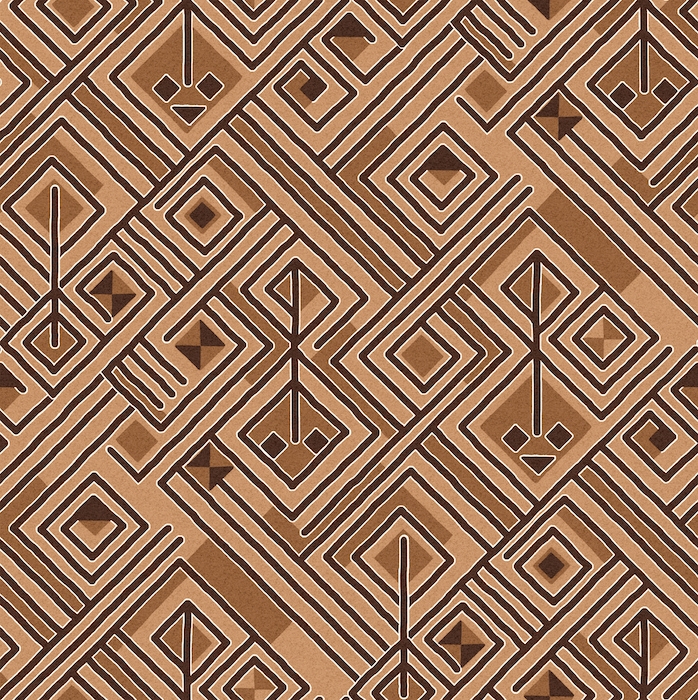 Earth Tone Geometric Wallpaper