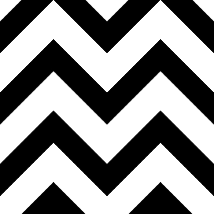 Black and White Chevron Wallpaper Design