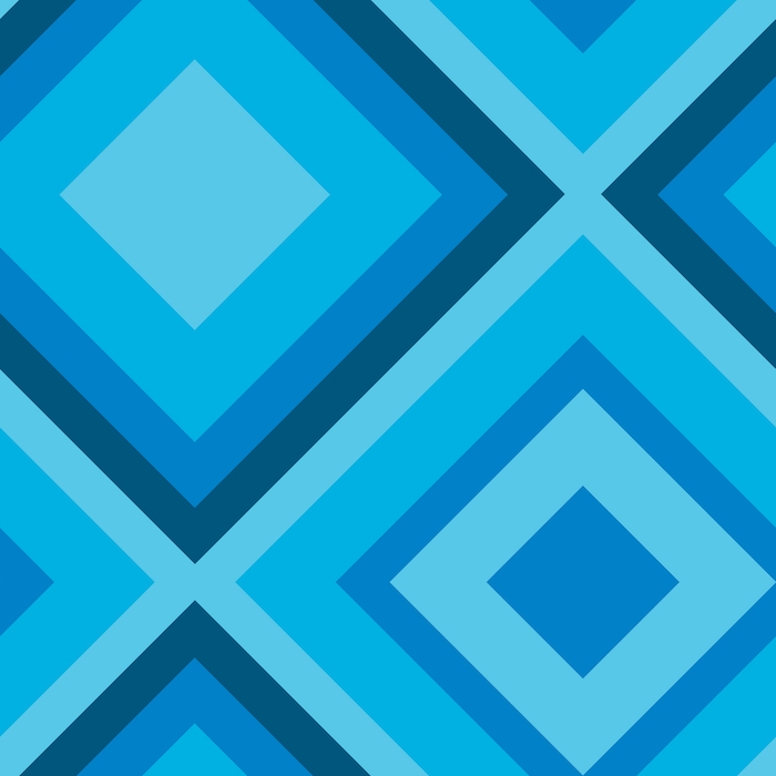 Blue Geometric Diamond Wallpaper