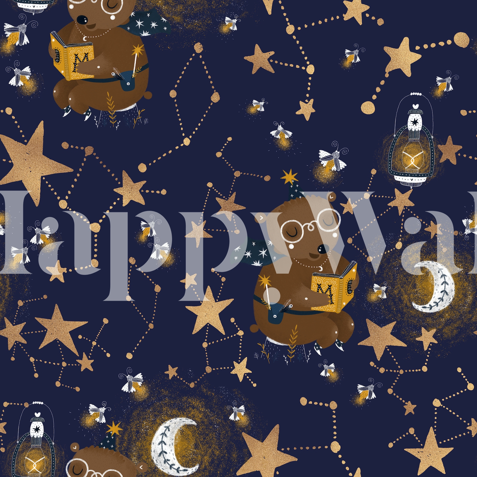 Buy Bedtime Stories Wallpaper Online | Happywall