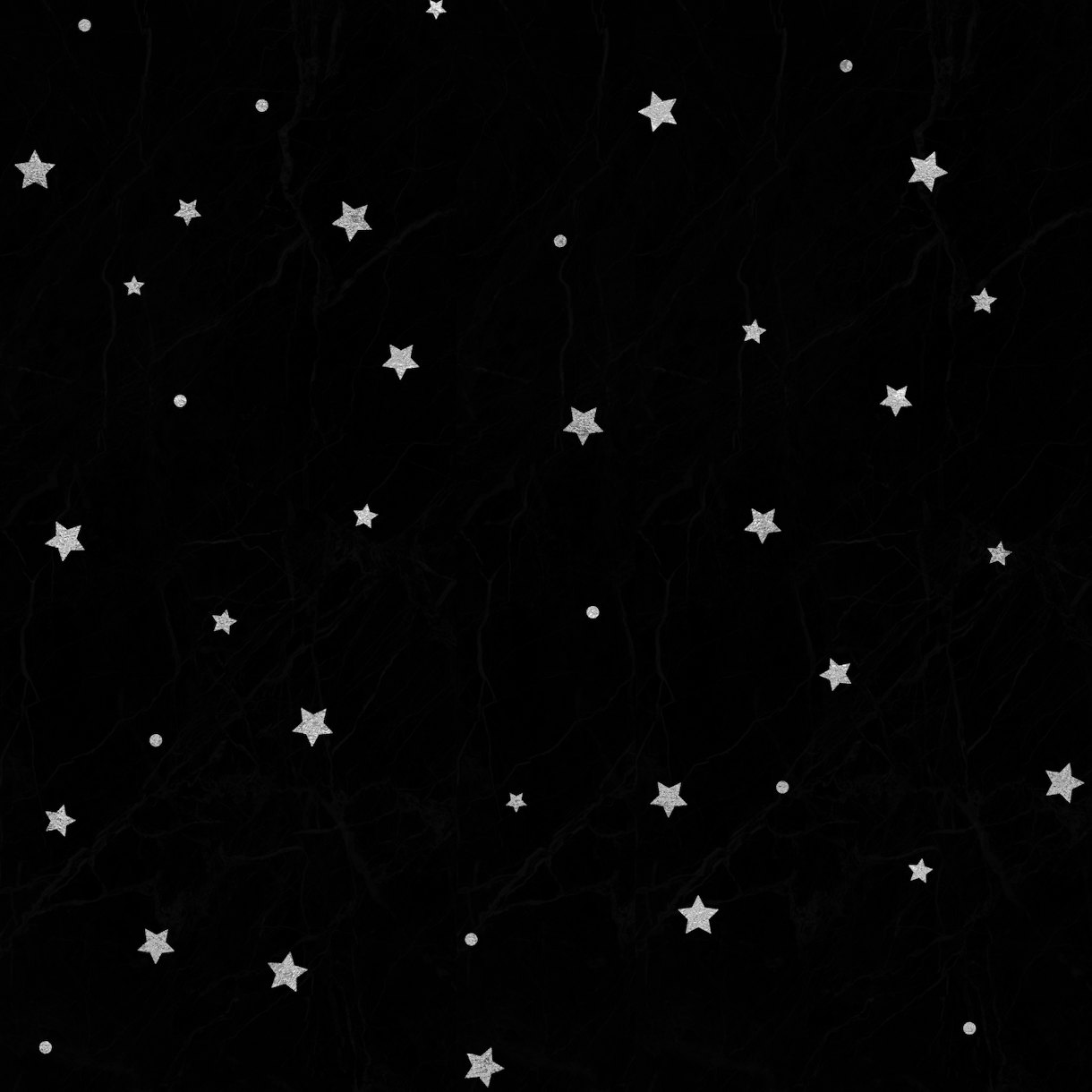 Black Night Sky & Eternal Stars wallpaper - Free shipping | Happywall