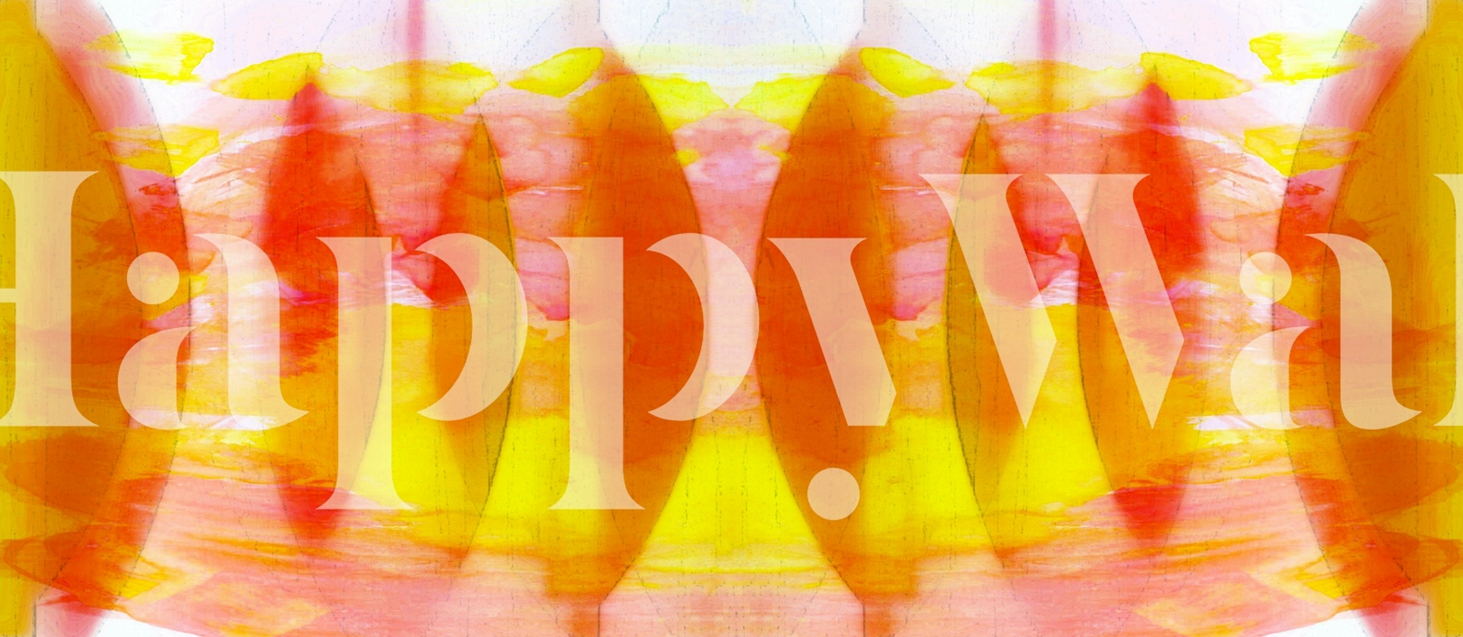 Sunrise Shapes Wallpaper | happywall.com