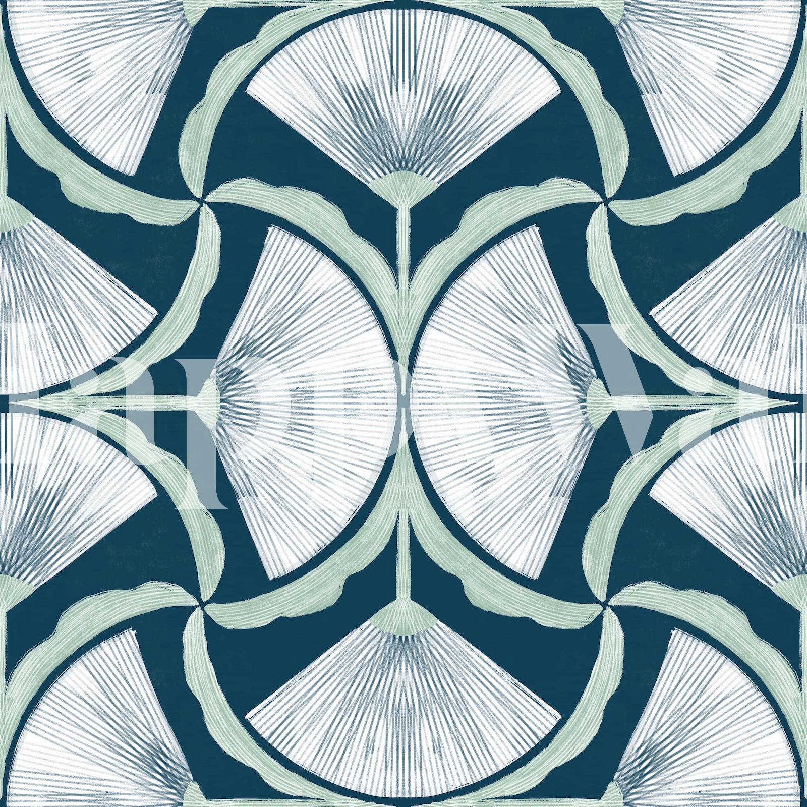 Whimsical Blooms Wallpaper | happywall.com