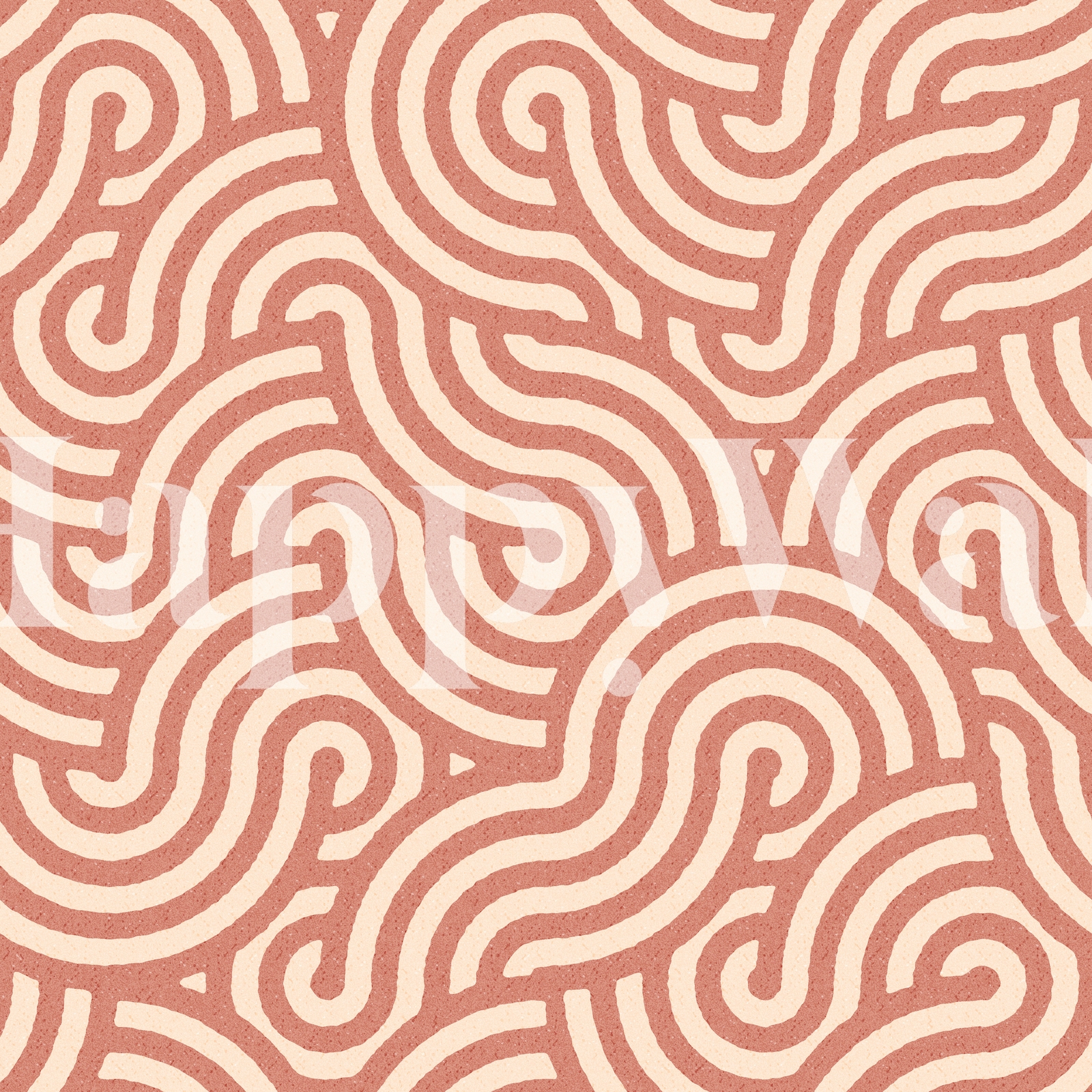 Cinnamon Swirl Abstract Wallpaper