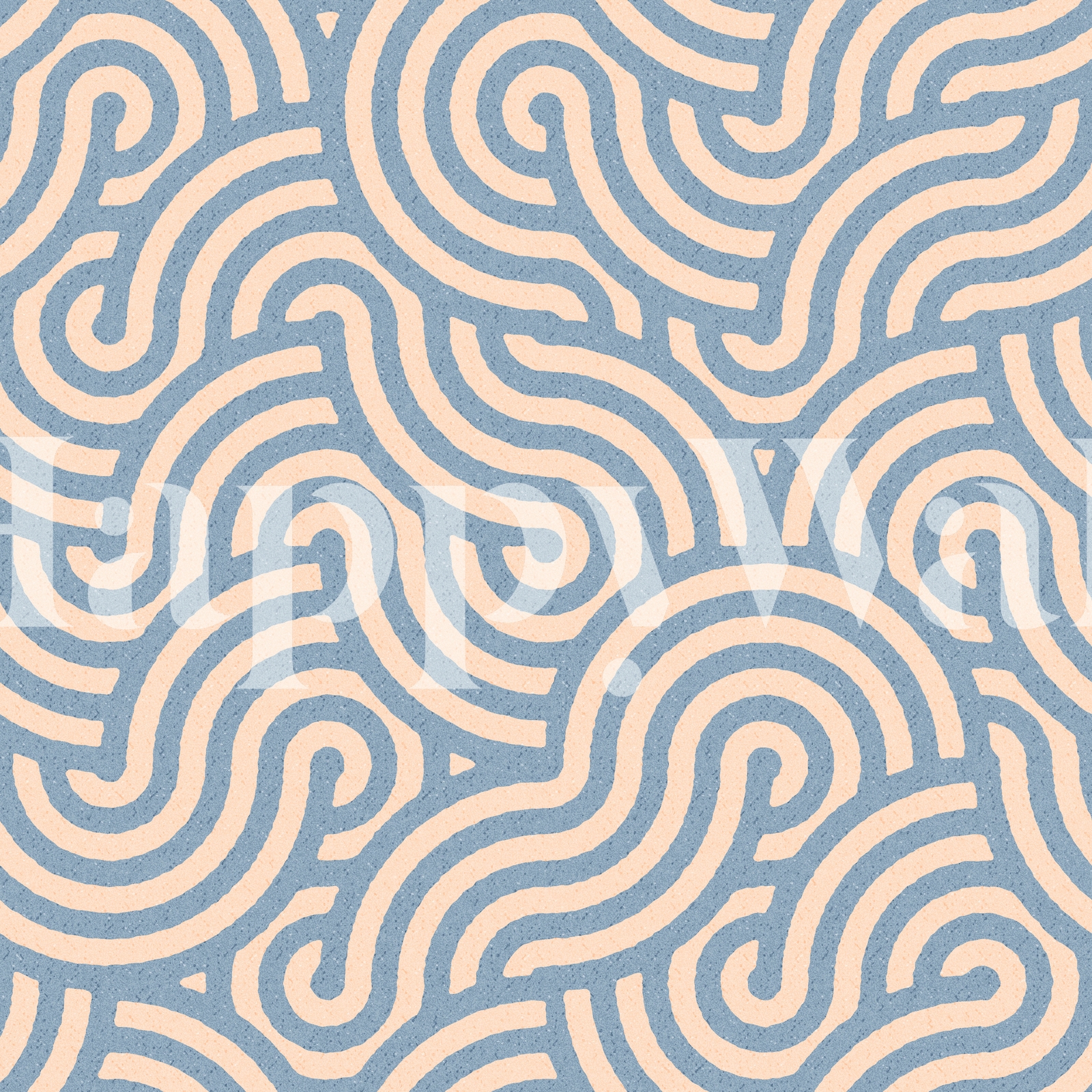 Buy Swirl Stone and Almond Wallpaper - Happywall