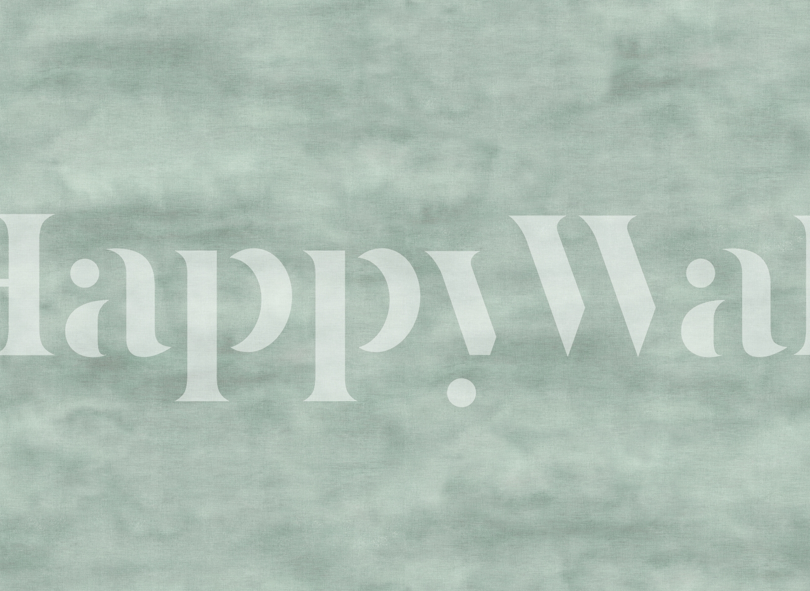 Abstract Watercolor Sage Green Wallpaper | Happywall.com