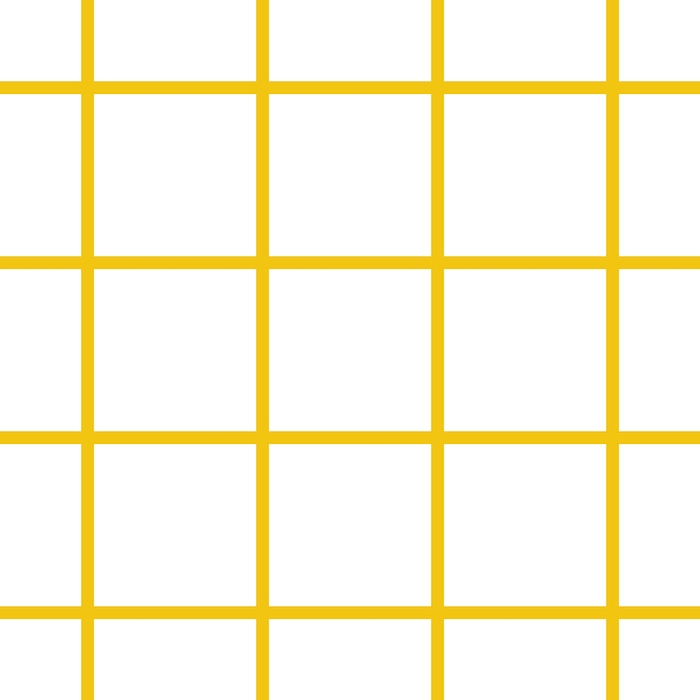 Yellow Grid Wallpaper for Brightening Rooms