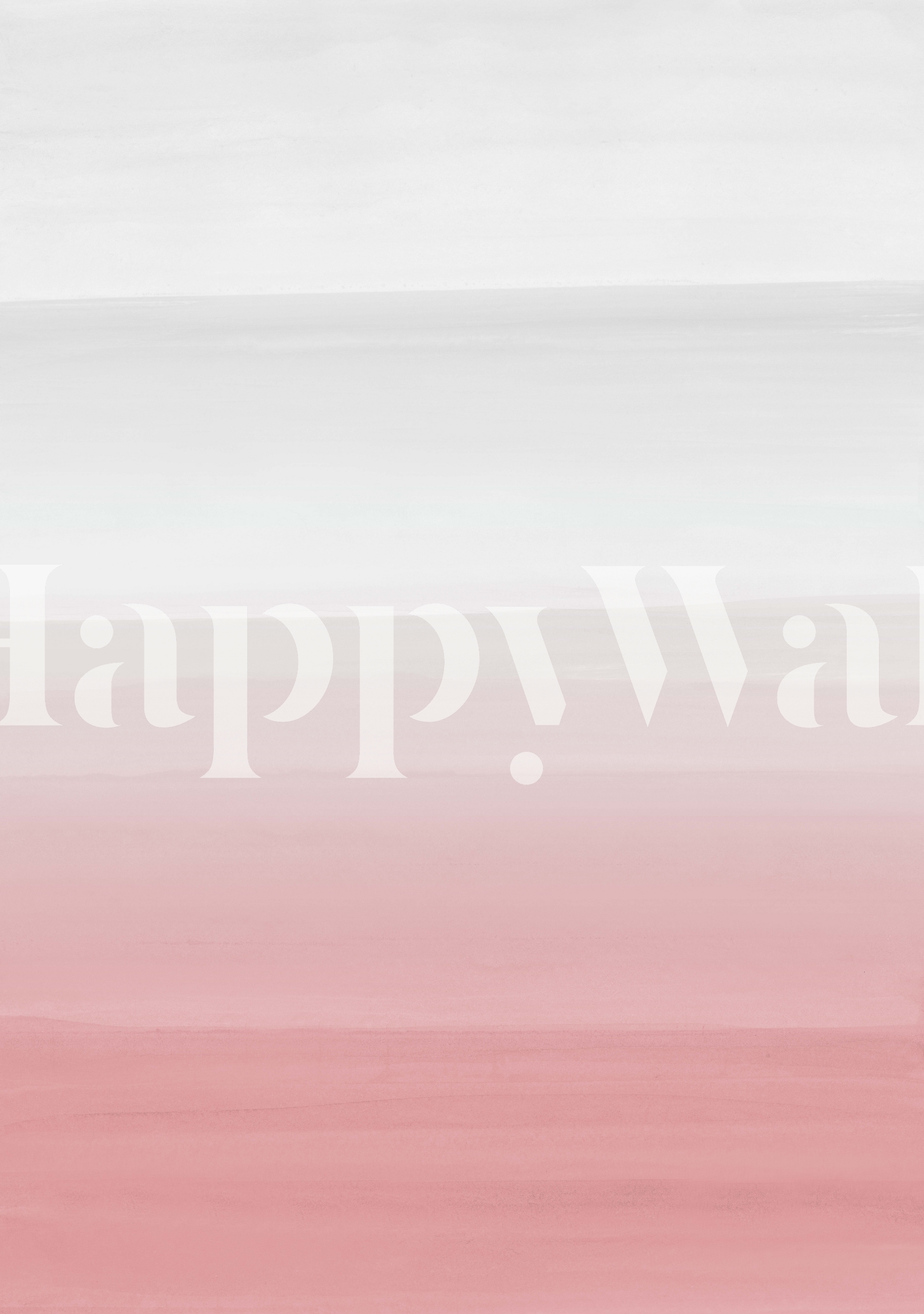 Blush Gray Ombre Wallpaper for Bedroom