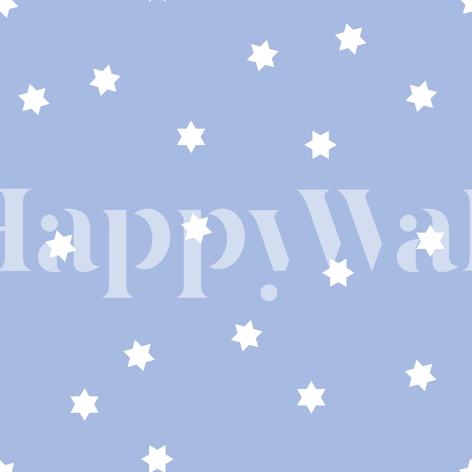 Buy Sweet Stars Blue Wallpaper | Happywall