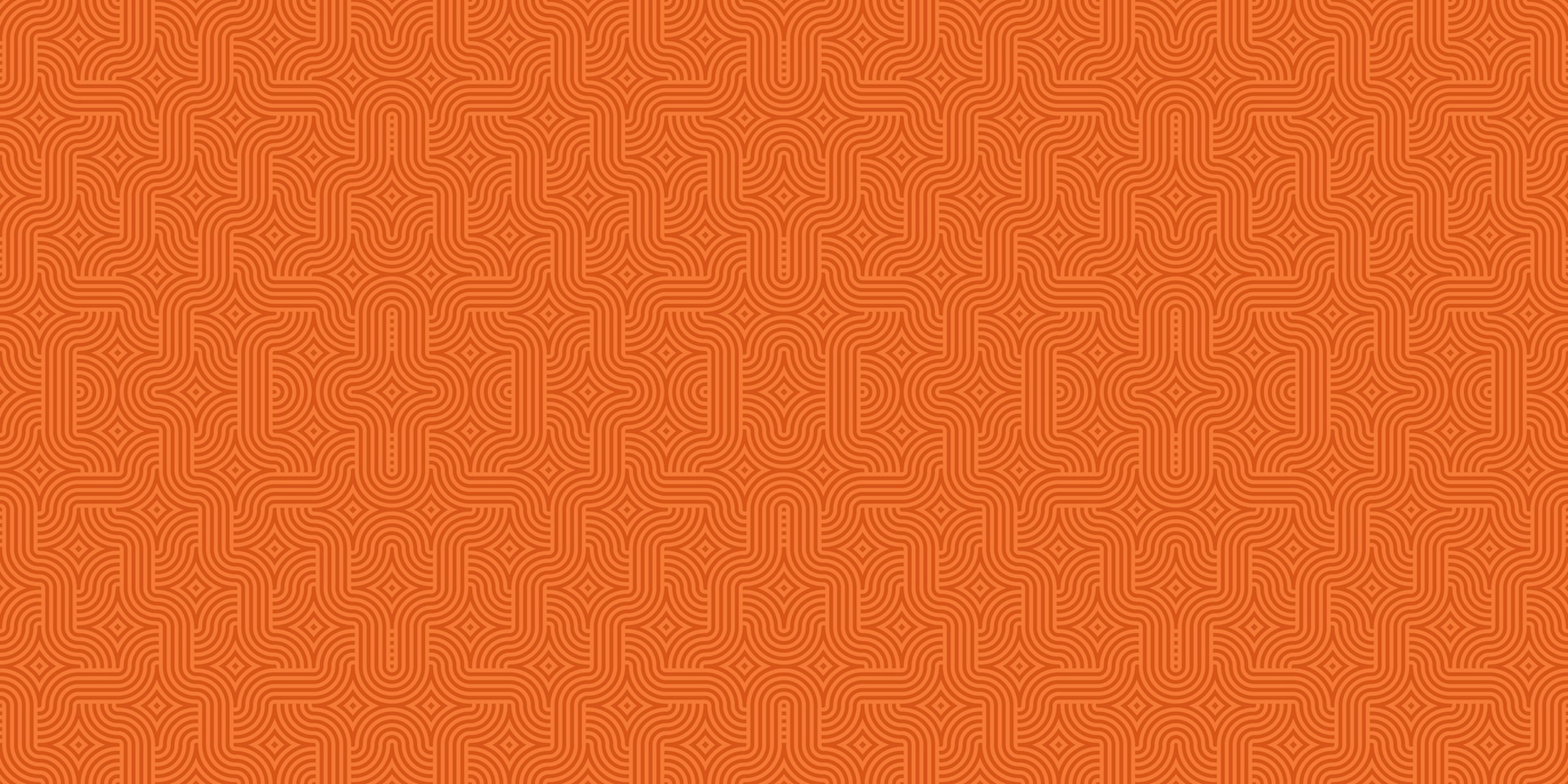 BOHO ORANGE wallpaper - Free shipping | Happywall