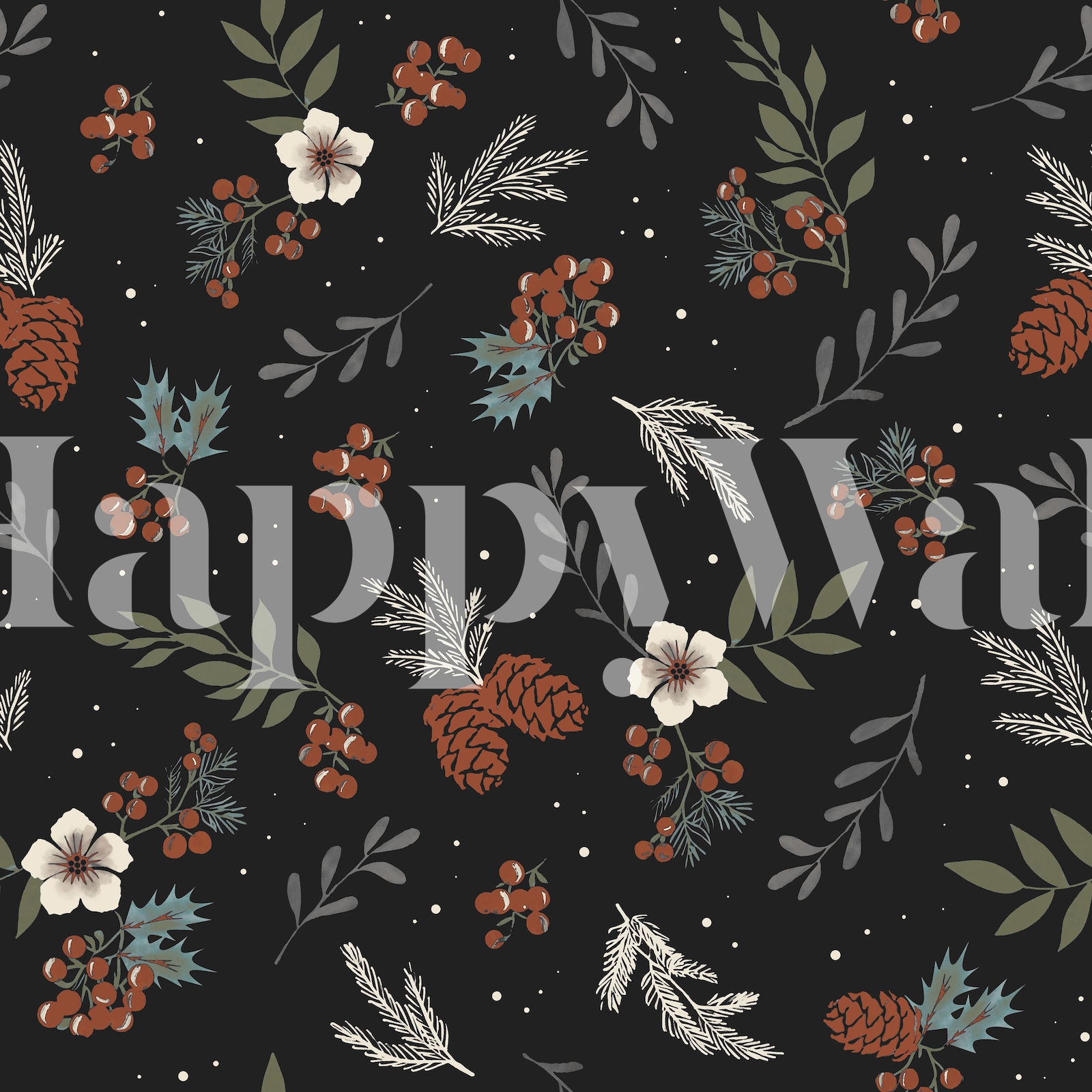 Winter Holiday Nature Wallpaper - Buy Now at Happywall