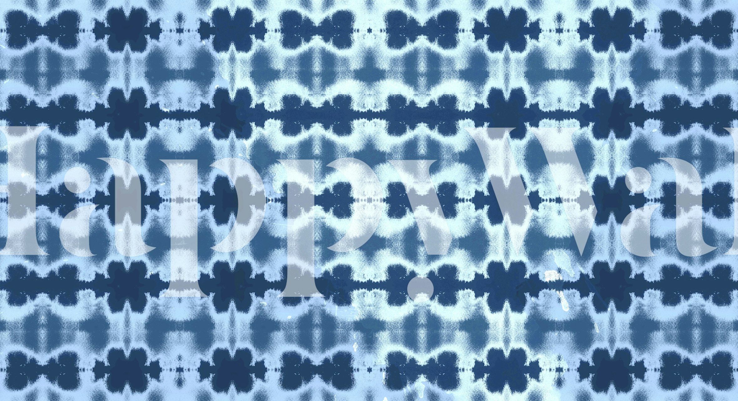 Urban Japanese Blue Wallpaper Free Shipping Happywall