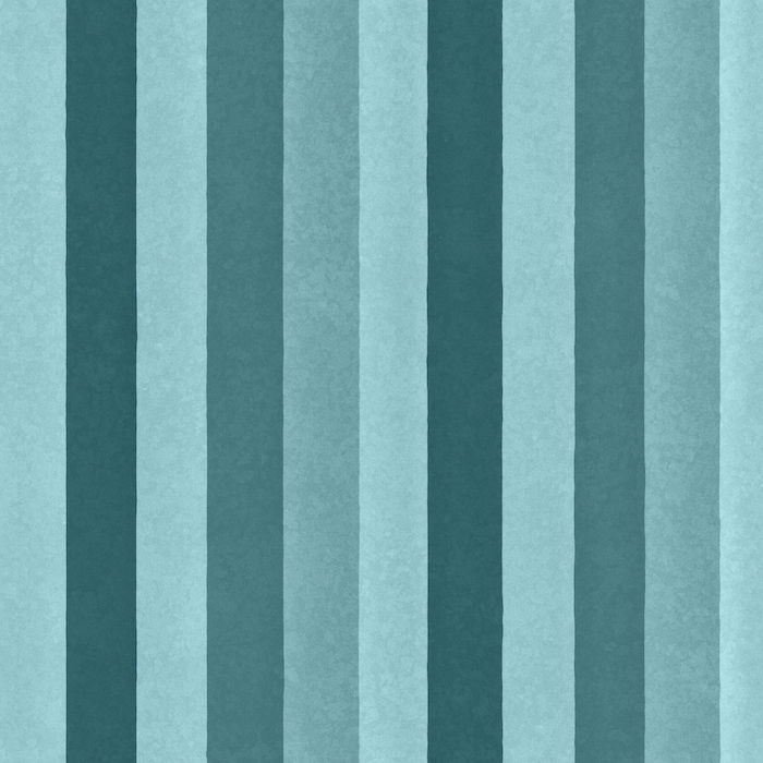 Teal Striped Wallpaper for Modern Interiors