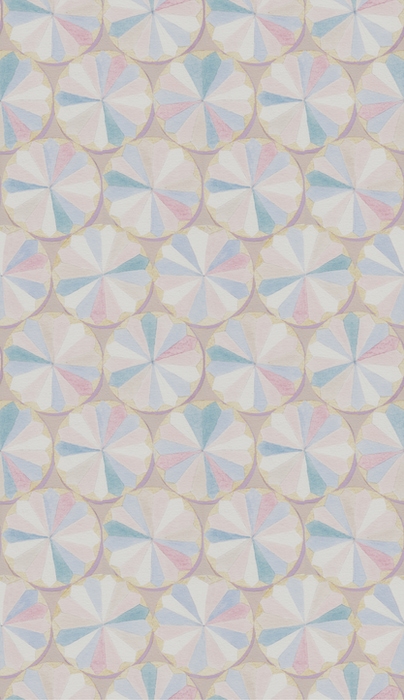 Colorful Geometric Wallpaper for Kids Rooms