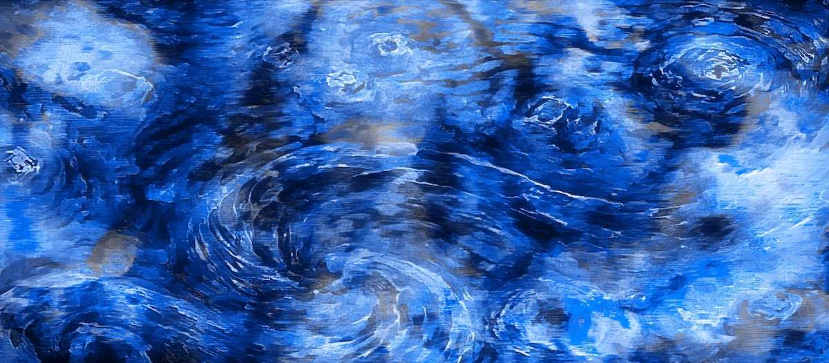 Van Gogh Clouds Papel de parede