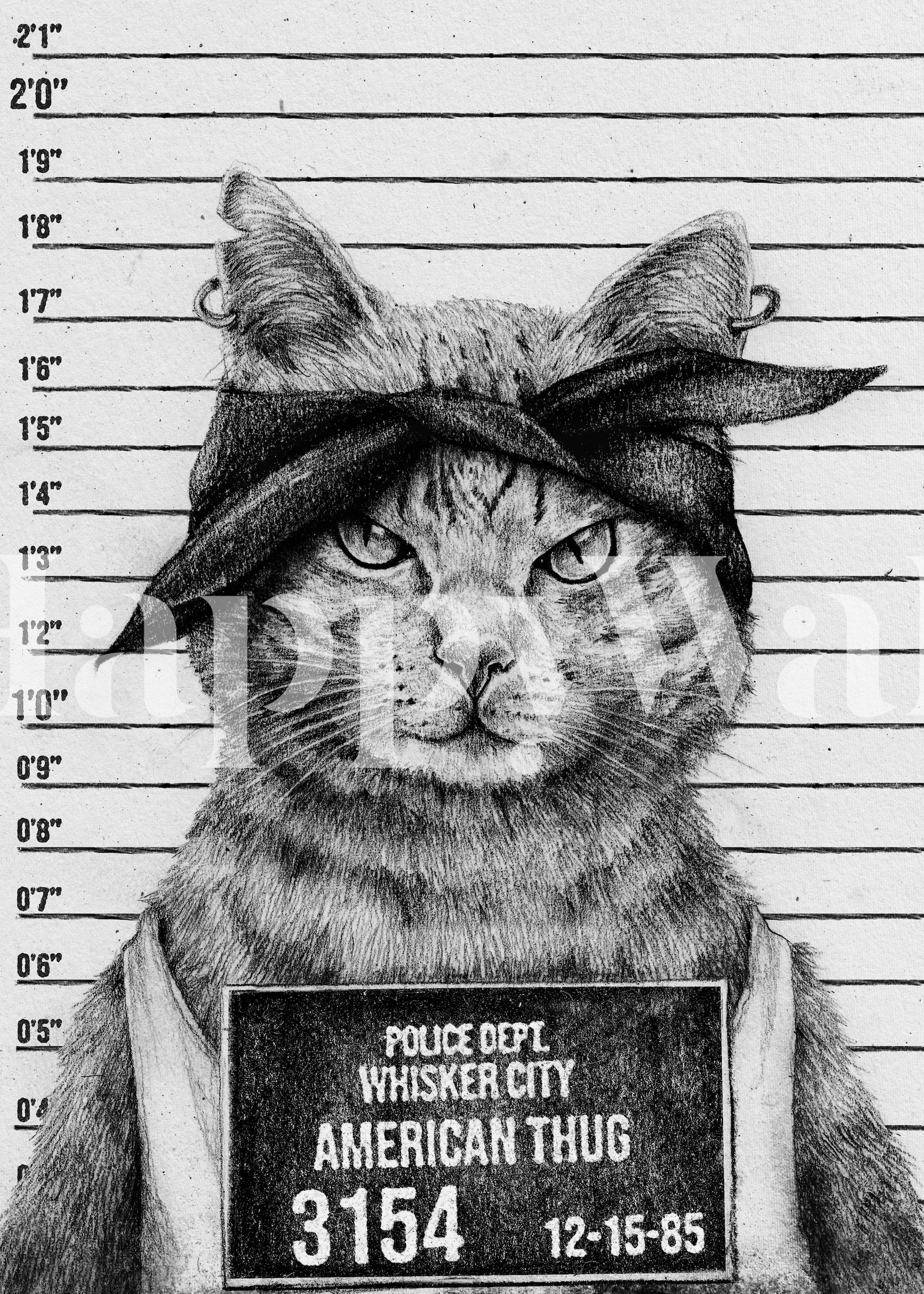 American Thug Wallpaper | Buy Wallpapers Online - Happywall