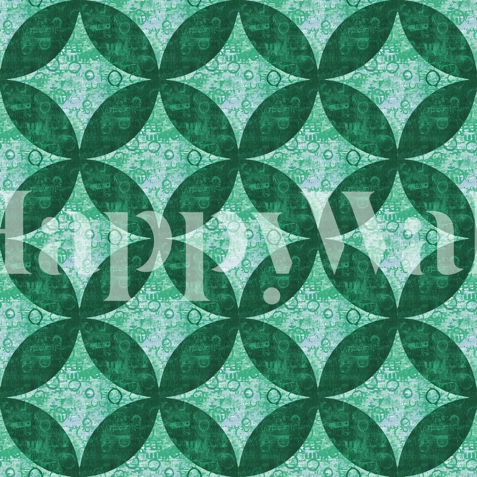Green Geometry Wallpaper - Buy Stunning Wallpapers Online