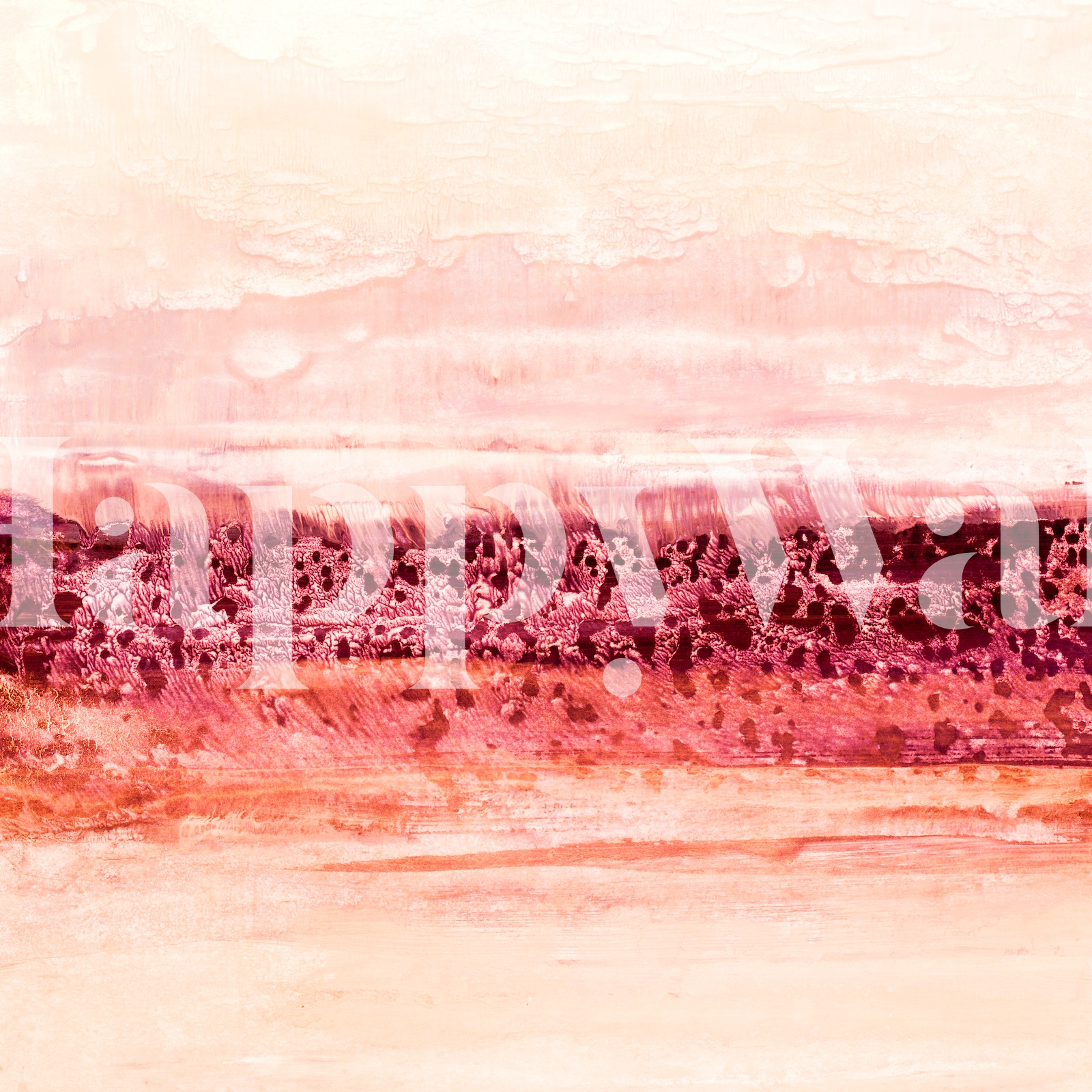 Pink Abstract Horizon Wallpaper