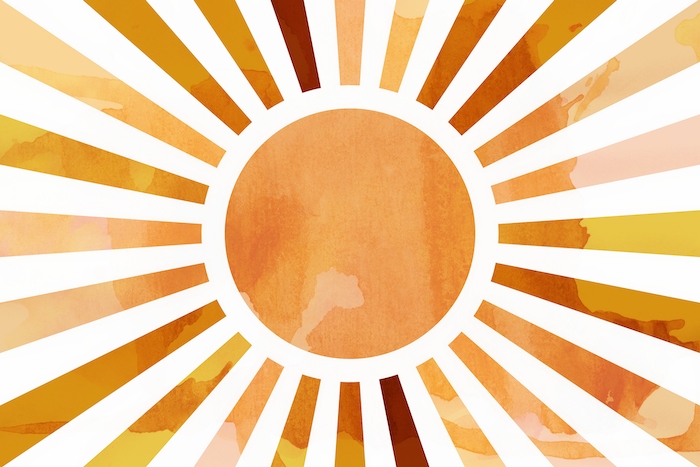 Golden Sunbeams Wallpaper Happywall